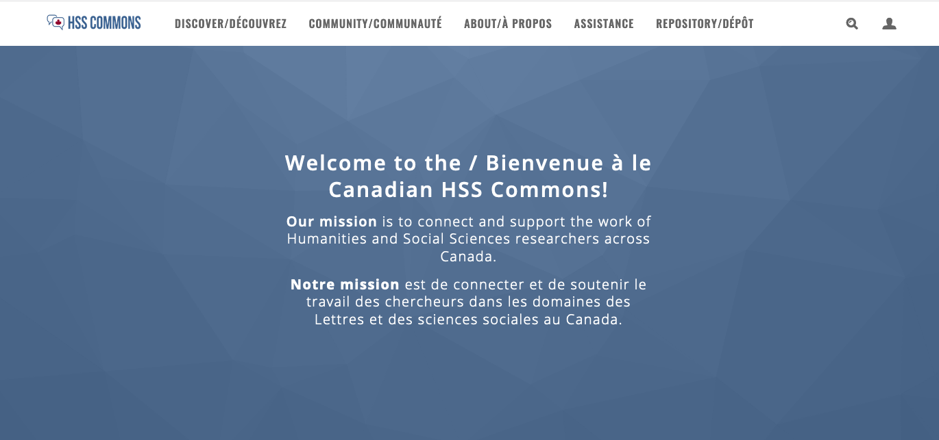 What’s New in the ETCL: The Canadian HSS Commons | Electronic Textual ...